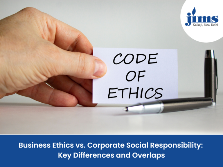 Business Ethics vs. Corporate Social Responsibility